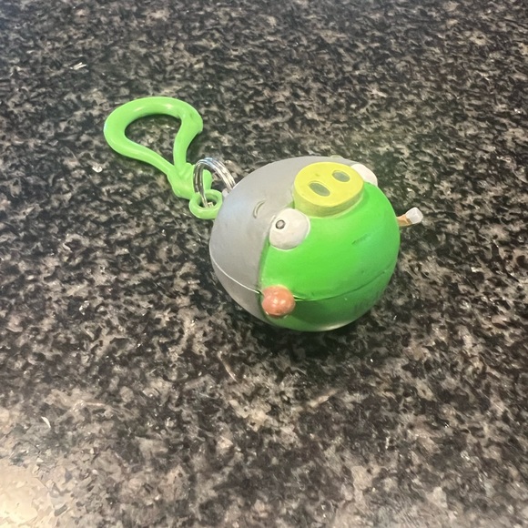 angry birds | Other | Angry Bird Pig Very Rare Keychain Fun To Try To ...